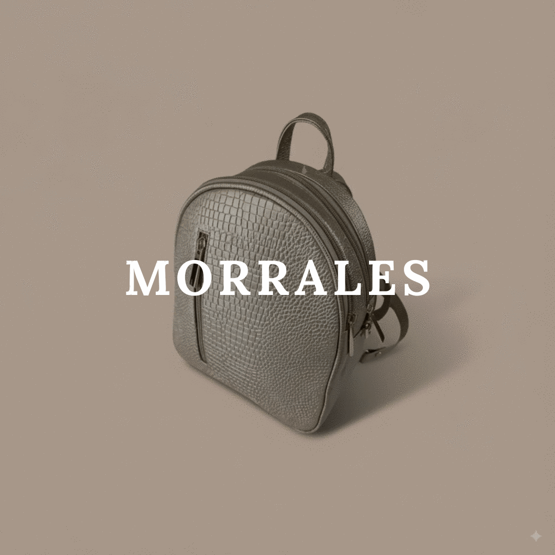 Morrales de cuero para dama – RagazzaBolsos